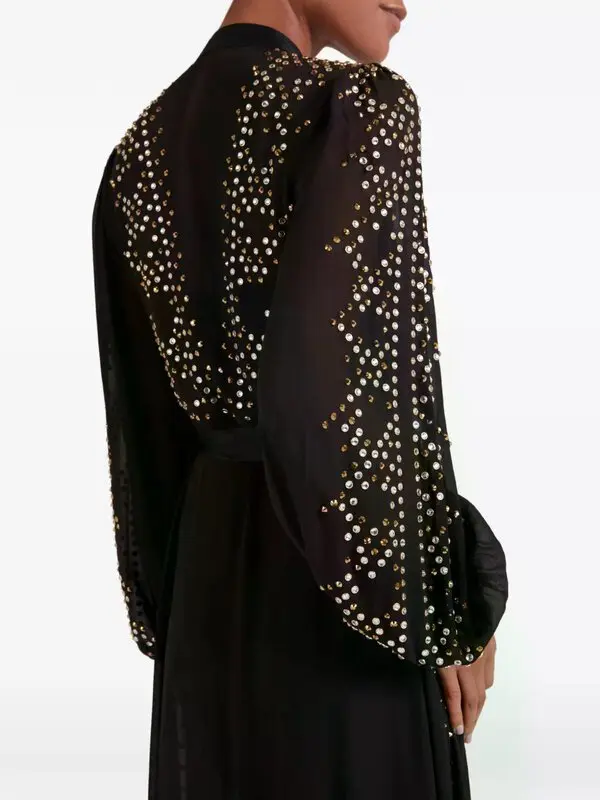 TEMPERLEY LONDON Oberon Crystal-embellished Maxi Dress