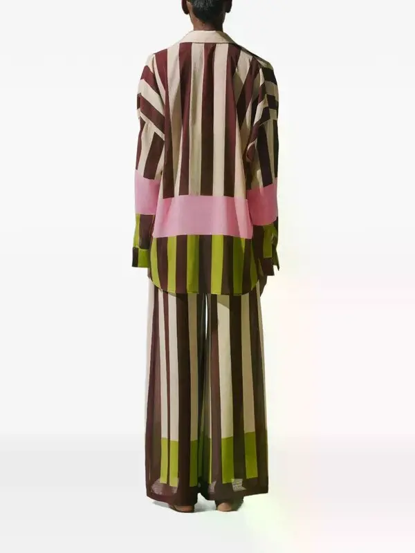 BAOBAB Lulu Striped Sheer Shirt