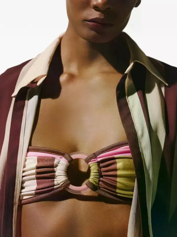 BAOBAB Lulu Striped Sheer Shirt