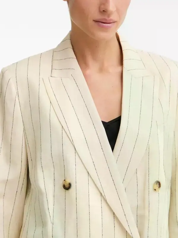 Rag & Bone Pinstripe Double-breasted Blazer