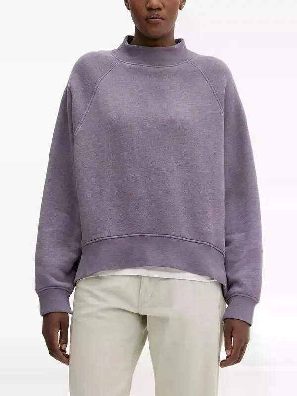 SESSUN Oliveira Raglan-sleeve Sweatshirt