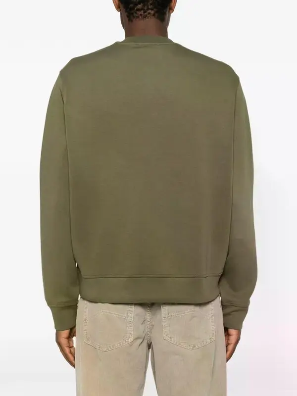 Emporio Armani Logo-print Crew-neck Sweatshirt