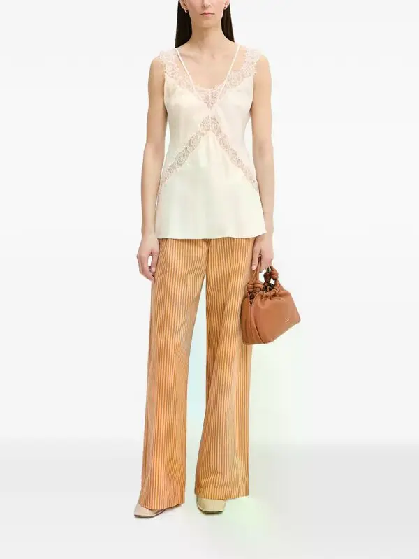 SESSUN Provencia Striped Pleated Trousers
