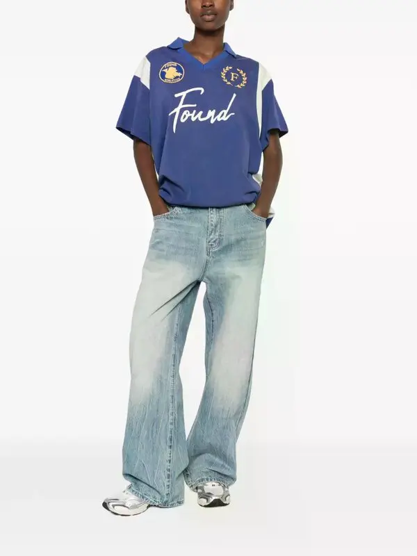 FOUND Faded Effect Jeans