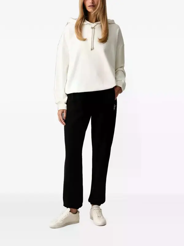 Liu Jo Logo-embroidered Drawstring Hoodie