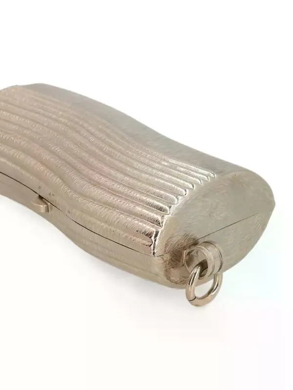 UGO CORREANI Textured Wavy Clutch Bag