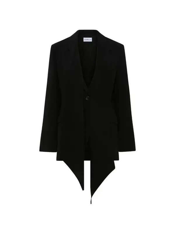 Marella Scarf-detail Blazer