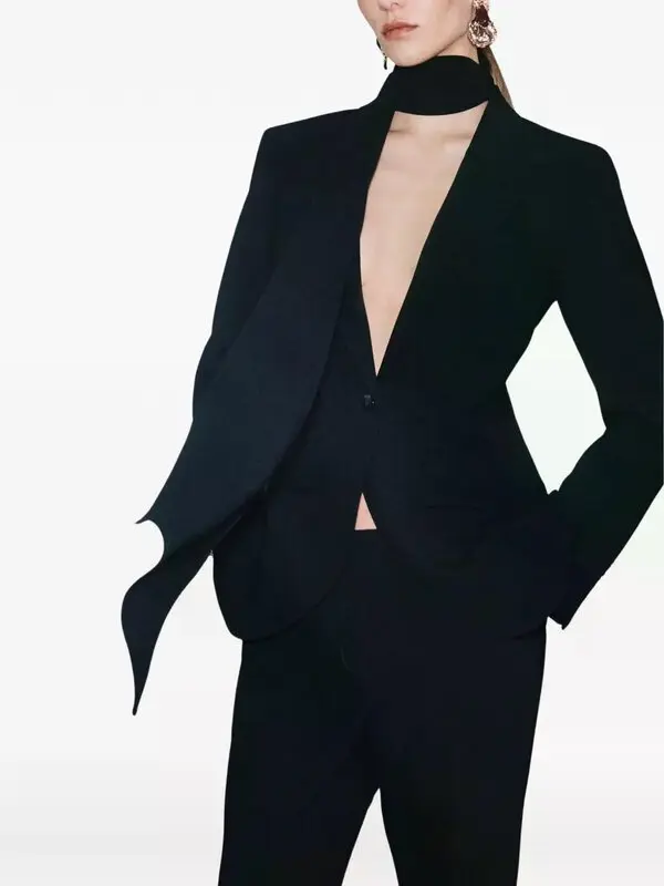Marella Scarf-detail Blazer