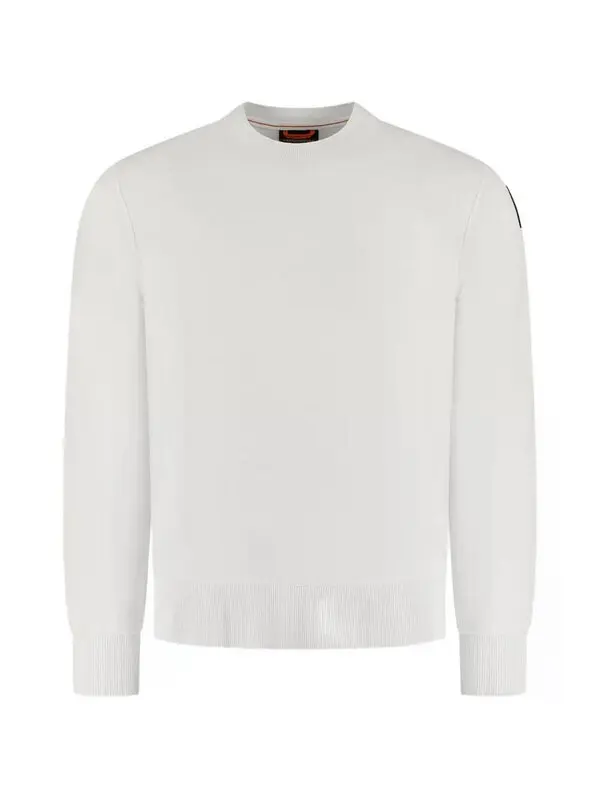 PARAJUMPERS Logo-patch Ribbed-trim Jumper