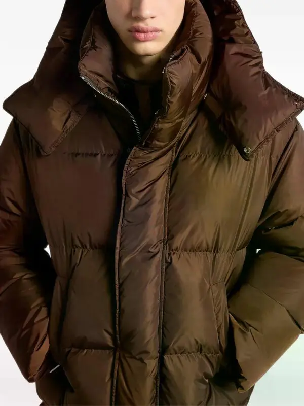 Dsquared2 Padded Jacket With Zip And Press-stud Fastening