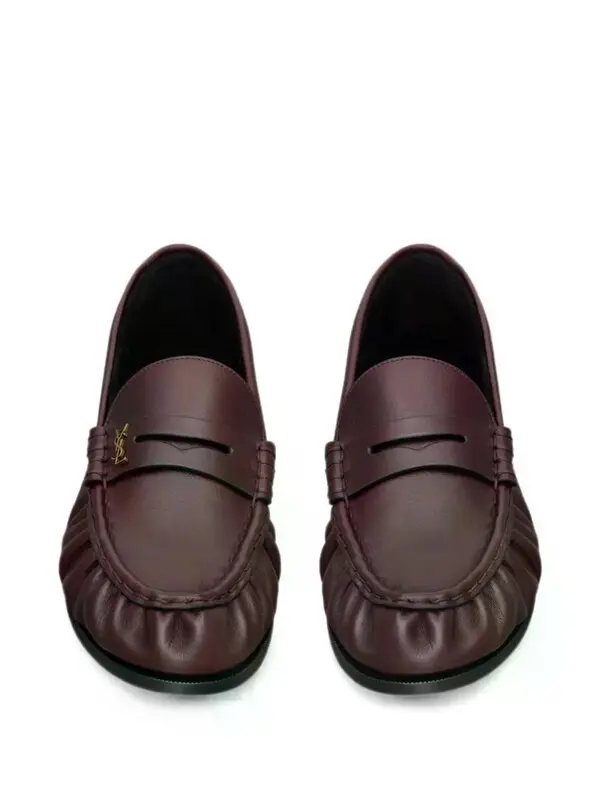 Saint Laurent Le Loafers Supple In Smooth Leather