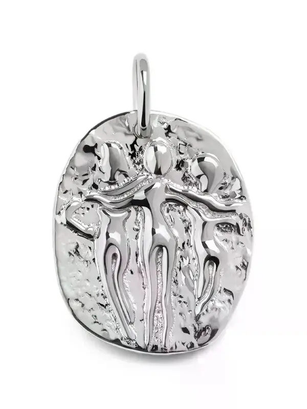 Monica Vinader Sisterhood Pendant Necklace In Sterling