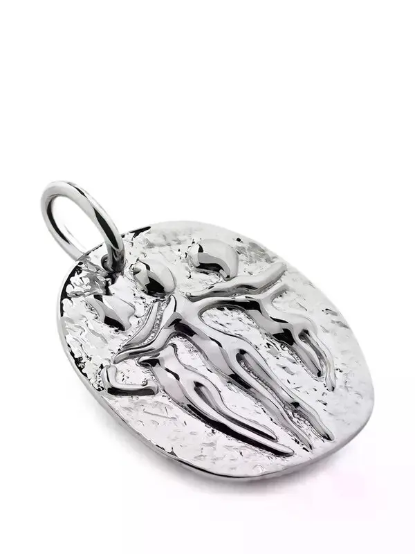 Monica Vinader Sisterhood Pendant Necklace In Sterling