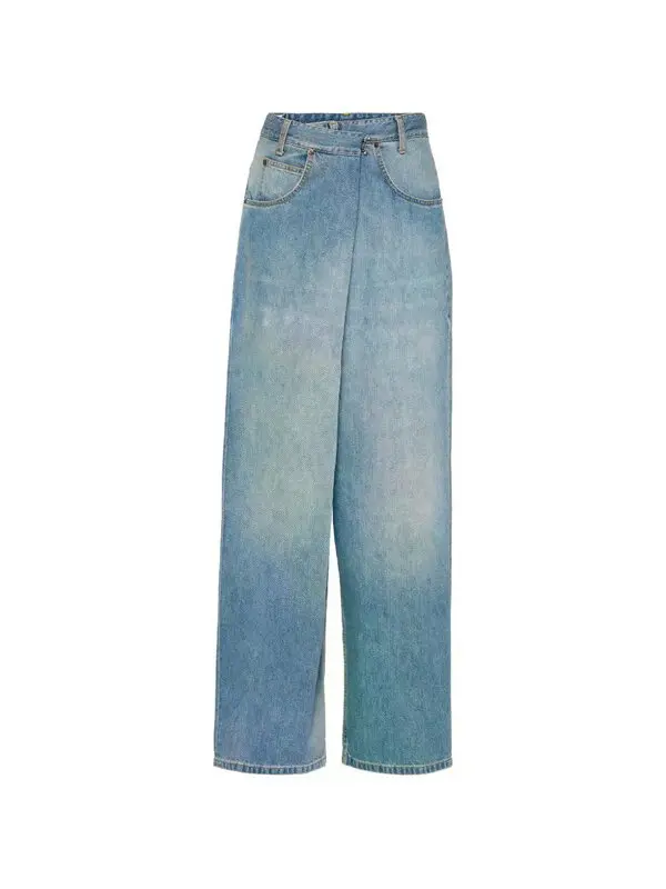 MAISON MARGIELA Wrap-front Denim Jeans