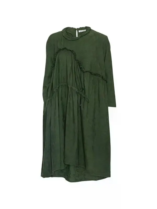 Henrik Vibskov Bon Chalant Gathered-panel Midi Dress