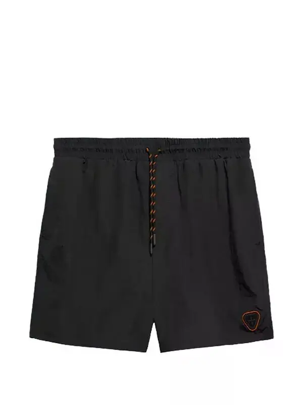 GERTRUDE Logo-patch Drawstring Swim Shorts
