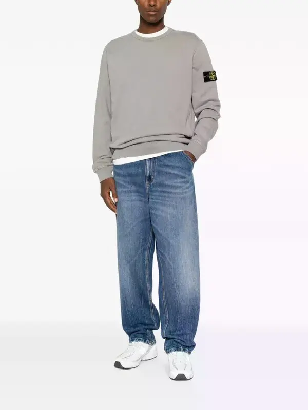 Stone Island Logo-patch Sweatshirt