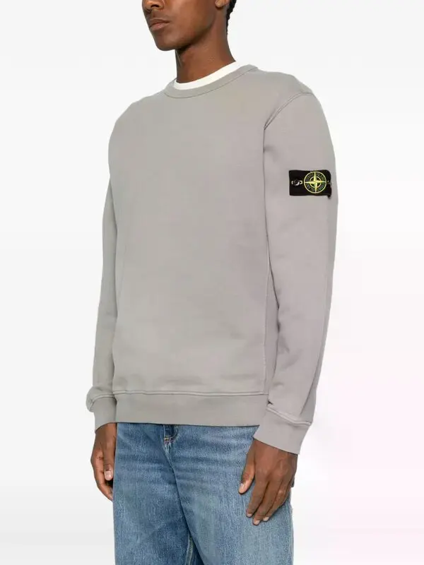 Stone Island Logo-patch Sweatshirt