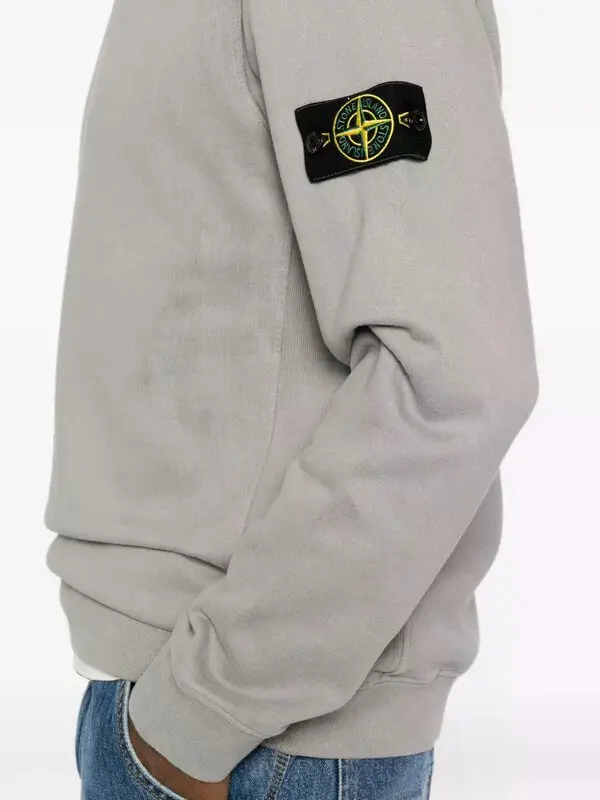 Stone Island Logo-patch Sweatshirt
