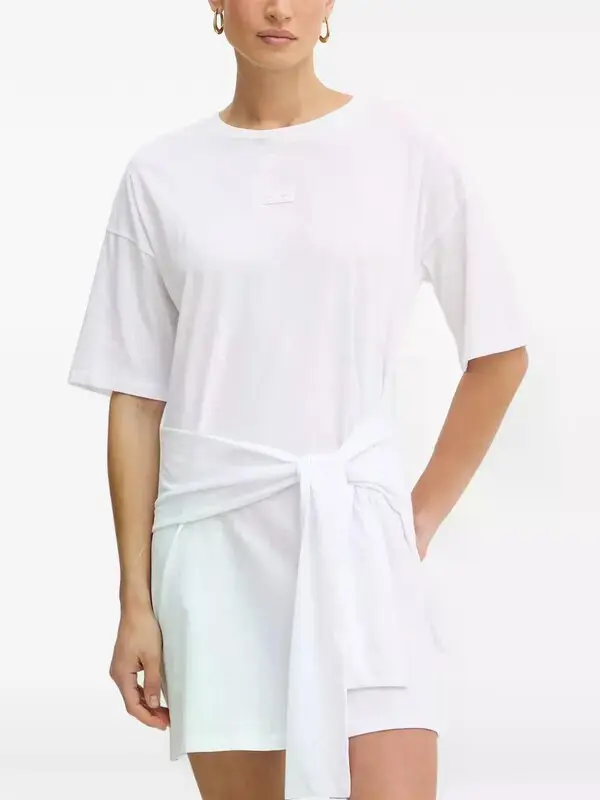Armani Exchange Tie-waist Mini Dress
