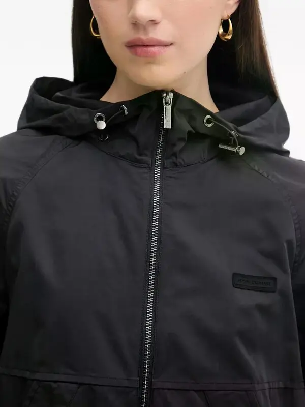 Armani Exchange Logo-patch Hooded Jacket