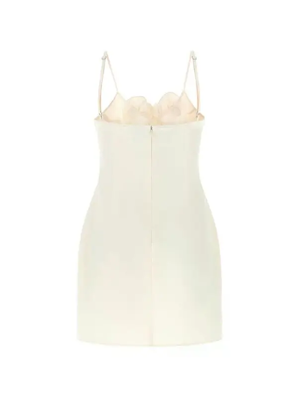 Magda Butrym Floral-applique Cut-out Mini Dress