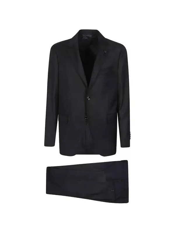 LARDINI Wool Single-breasted Suit