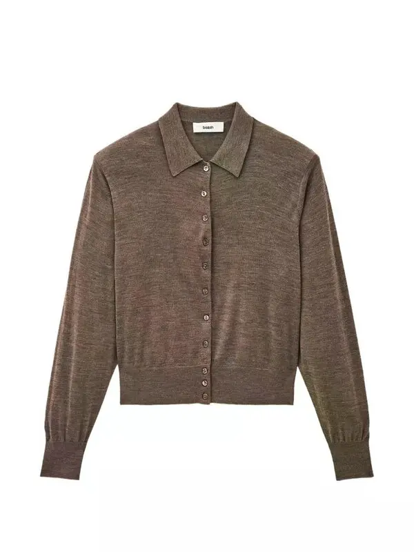 Ba&sh Boston Button-up Collared Cardigan