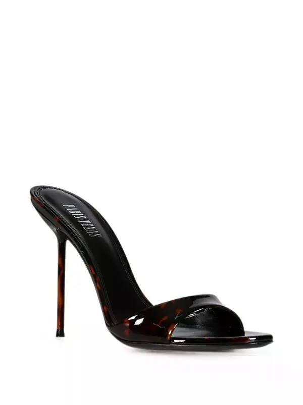 Paris Texas Tortoiseshell-effect Stiletto-heel Sandals