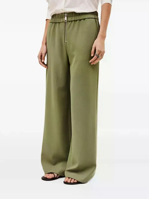 Ba&sh Narlos Wide-leg Trousers - Green