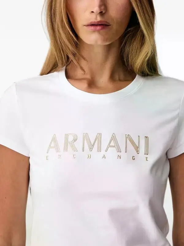 Armani Exchange Logo-print Short-sleeve T-shirt