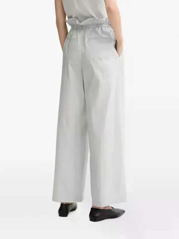 ISABELLE BLANCHE Drawstring Ruffled Waist Trousers