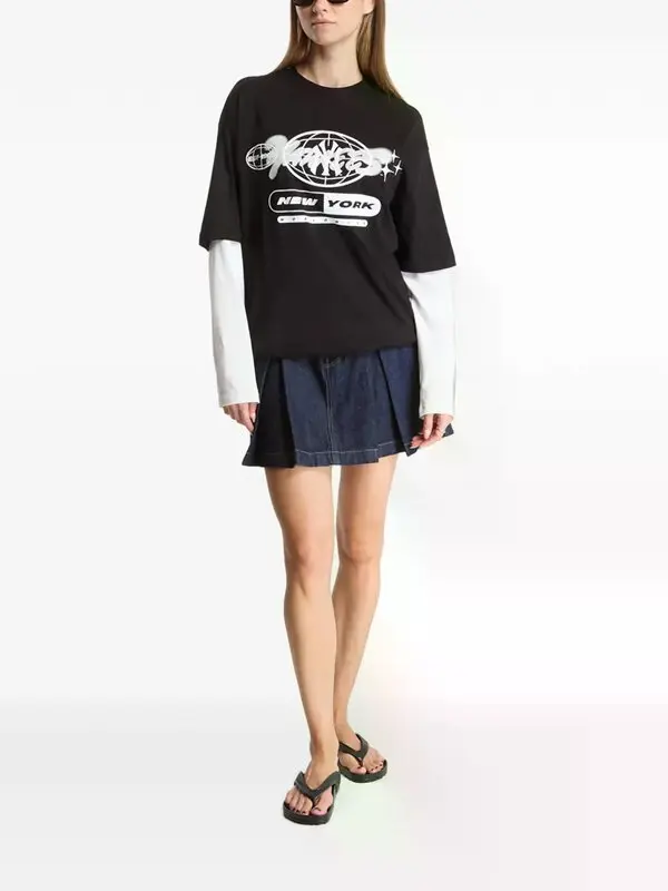 New Era New York Yankees Layered-sleeve T-shirt