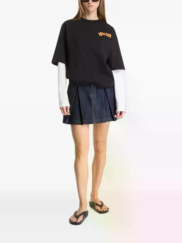 New Era Graphic-print Oversized T-shirt