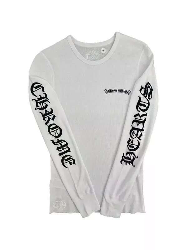 Chrome Hearts Scroll Logo Thermal T-shirt