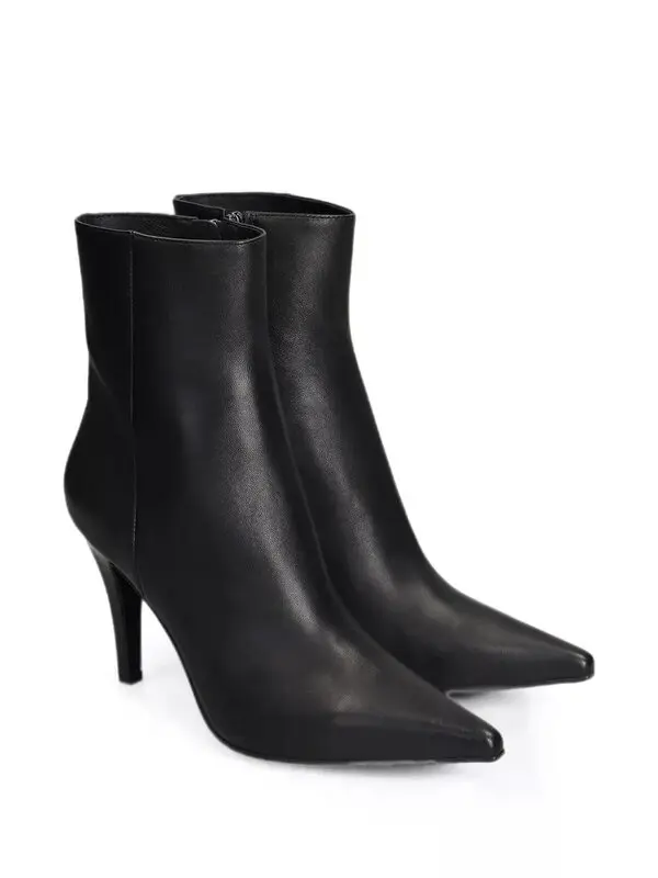 Lola Cruz Pointed-toe Stiletto-heel Ankle Boots