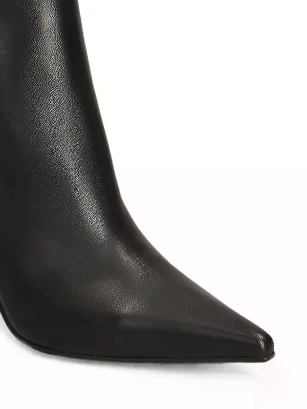 Lola Cruz Pointed-toe Stiletto-heel Ankle Boots