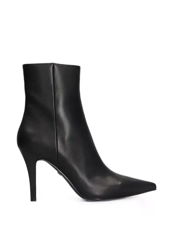 Lola Cruz Pointed-toe Stiletto-heel Ankle Boots - Black