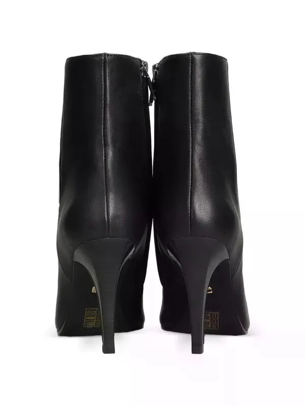 Lola Cruz Pointed-toe Stiletto-heel Ankle Boots - Black