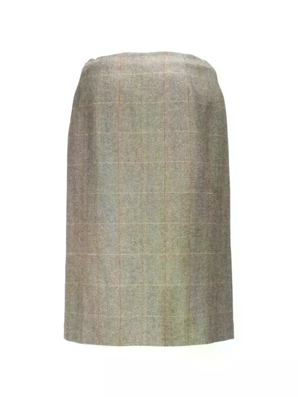 Loro Piana Check Skirt
