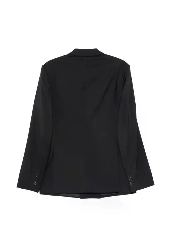 Emporio Armani Double-breasted Virgin-wool Suit