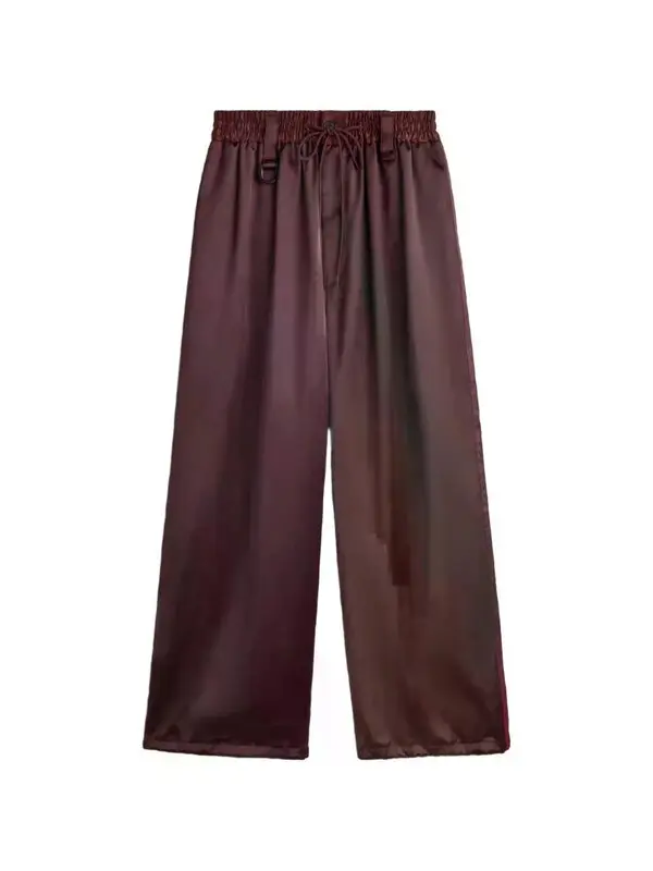 Y3 Satin Gradient 3-stripes Track Pants