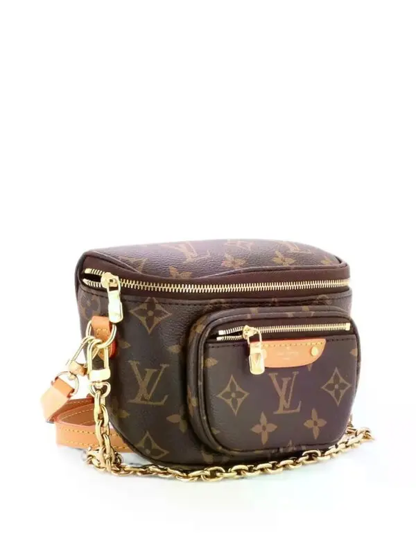 LOUIS VUITTON Bum Bag Monogram Canvas Mini Belt Bag