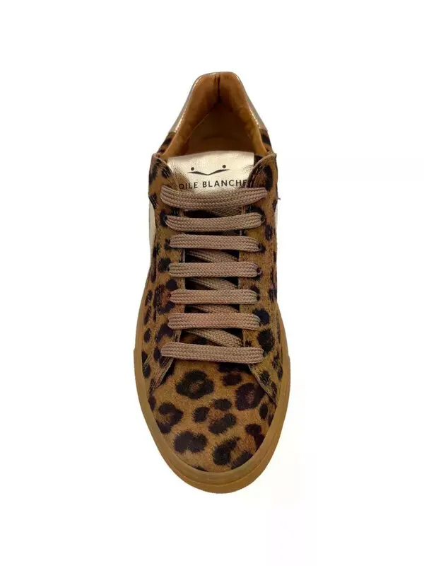 VOILE BLANCHE Capri Leopard-print Sneakers