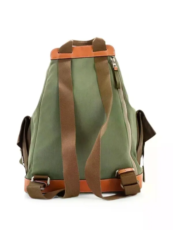 Loewe Convertible Canvas Backpack