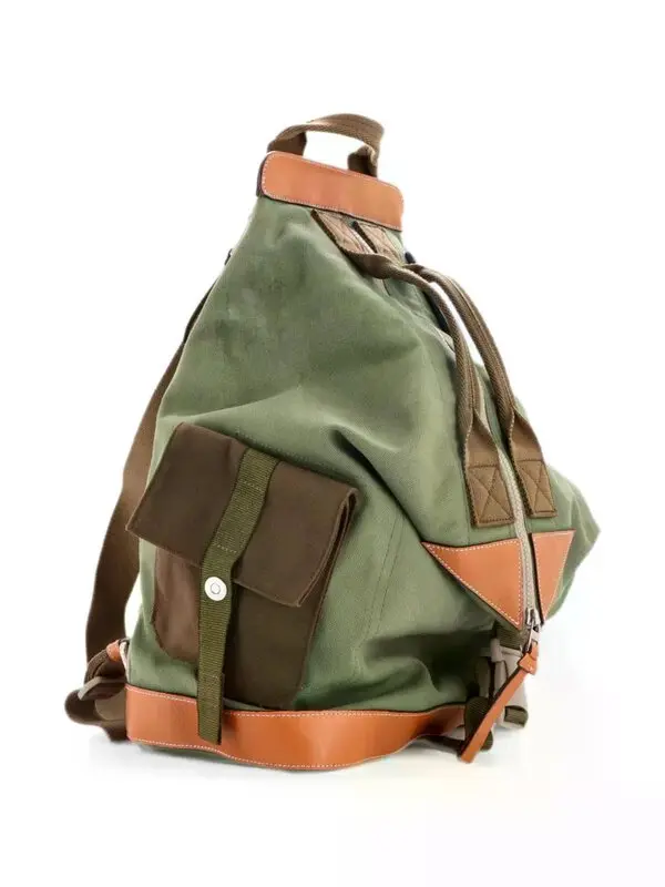Loewe Convertible Canvas Backpack