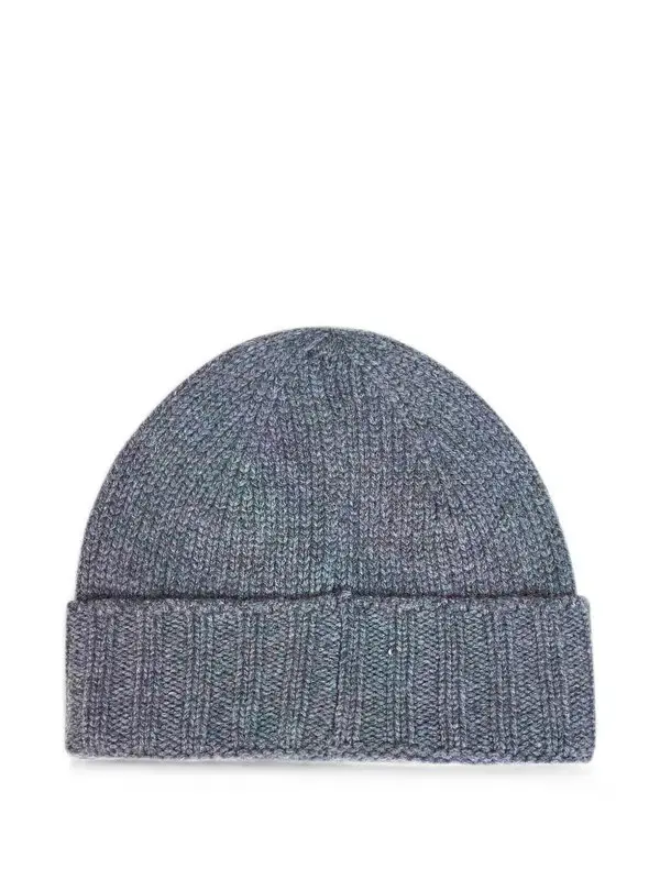 D4.0 Ribbed-knit Beanie Hat