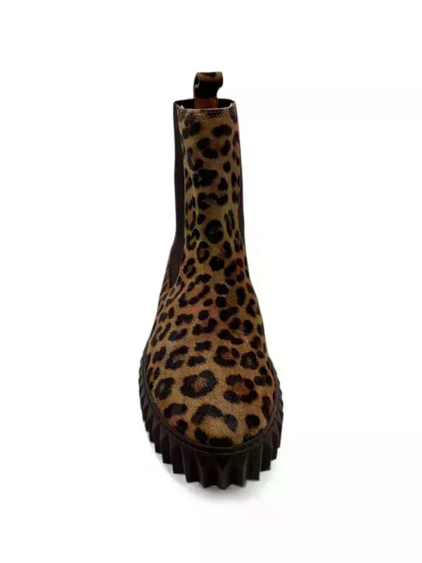 VOILE BLANCHE Beth Leopard-print Ankle Boots
