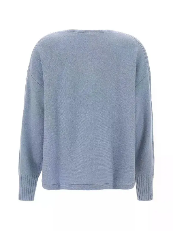 ELENA MIRÒ Ribbed-detail Wool Sweater