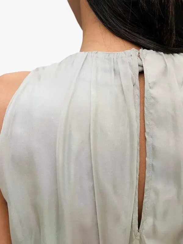 ISABELLE BLANCHE Draped Sleeveless Mini Dress
